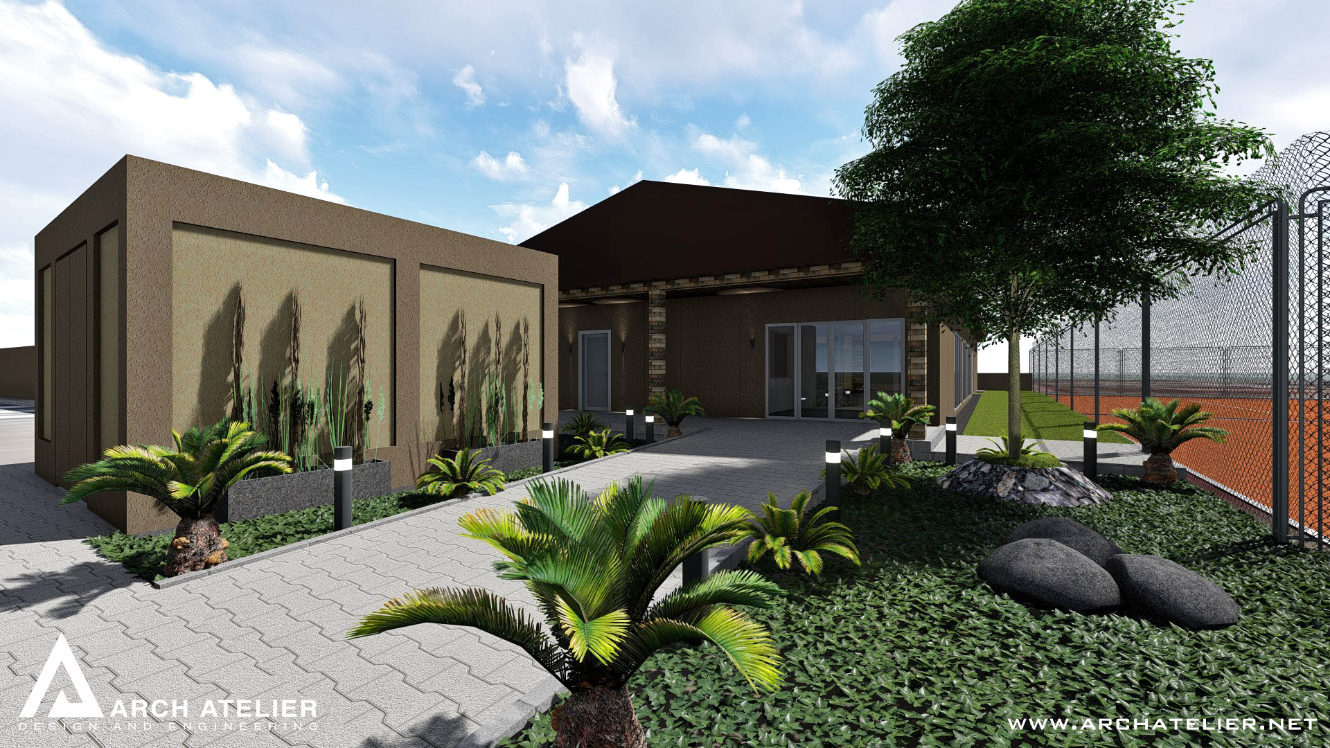 RECREATION CENTER (RESIDENTIAL COMPOUND) | Arch.Atelier